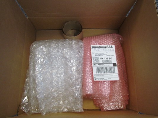 Return shipping reference guide