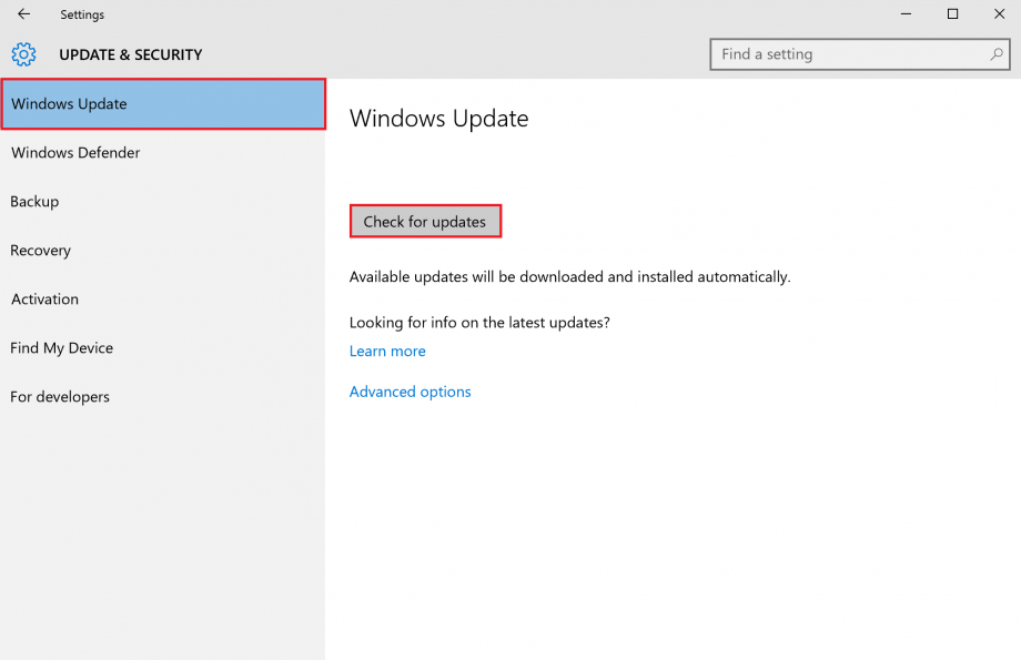 [Windows 10] How to put the PC to the most updated condition by using ...