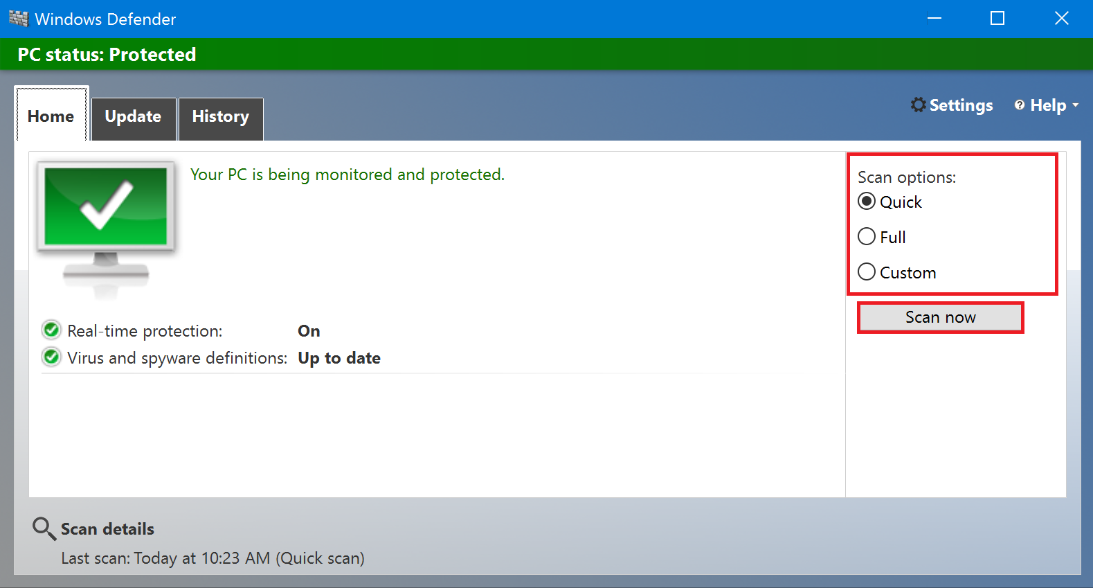 [Windows 10] How to update to the most current virus and spyware ...