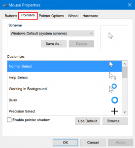 [Windows 10] How to change the mouse settings