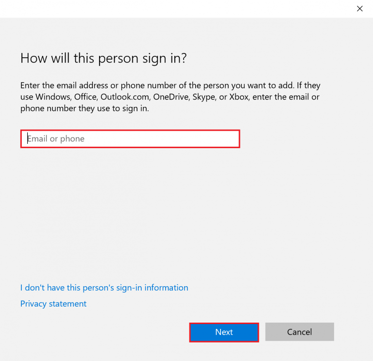 [Windows 10] How to add a Microsoft account