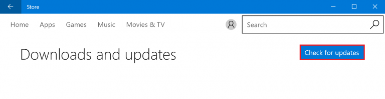 [Windows 10] How to update Windows store app