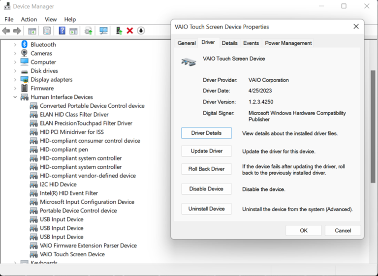 VJS144* “VAIO Touch Screen Driver Ver.1.2.3.4250” Update Program