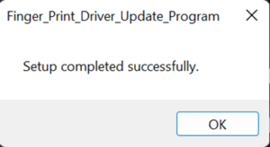 “ELAN Finger Print Driver Ver.3.11.12011.10035” Update Program
